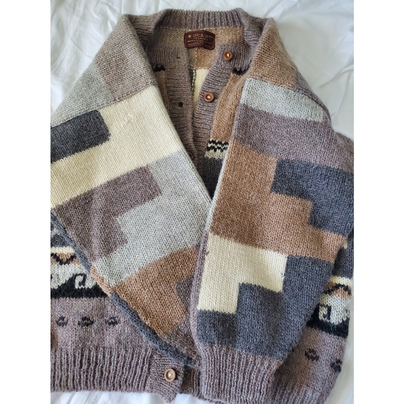 Inca Inti | Sweaters | Handknit Inca Inti Aztec Peruvian 0 Alpaca ...
